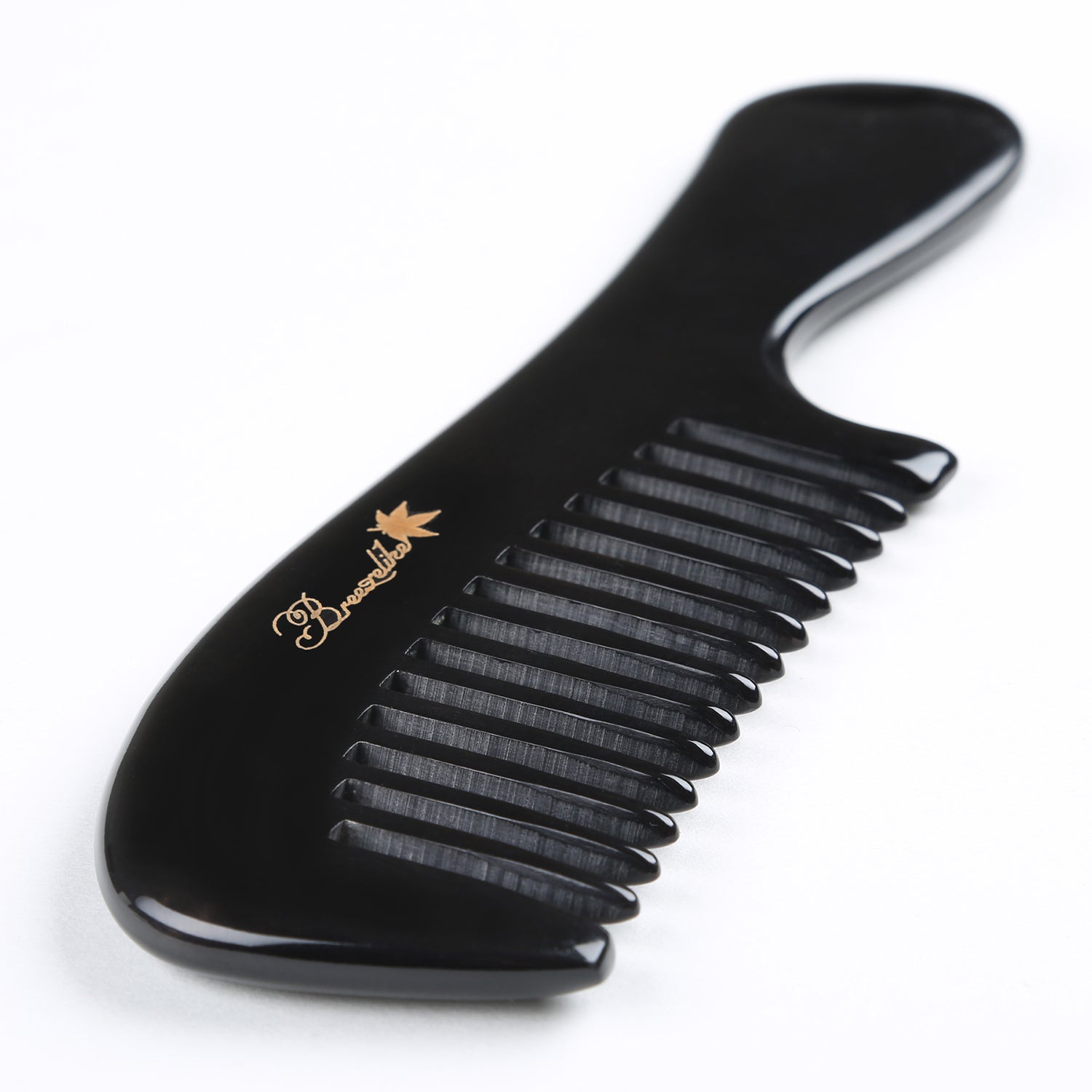 Breezelike Wide Tooth Hair Comb with Premium Gift Box, Round Handle ...